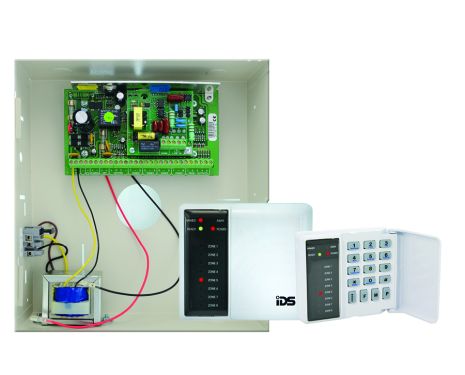 IDS-805 Κεντρικός πίνακας IDS 805 (8 ζώνες) με πληκτρολόγιο LED 8 Ζωών ...